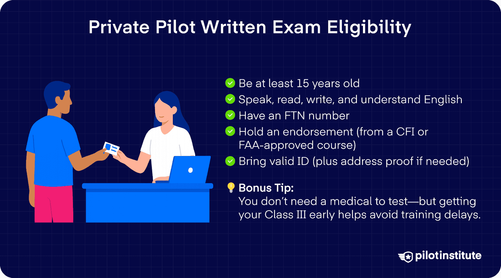 Checklist to Ace Your FAA Private Pilot Written Test - Pilot Institute