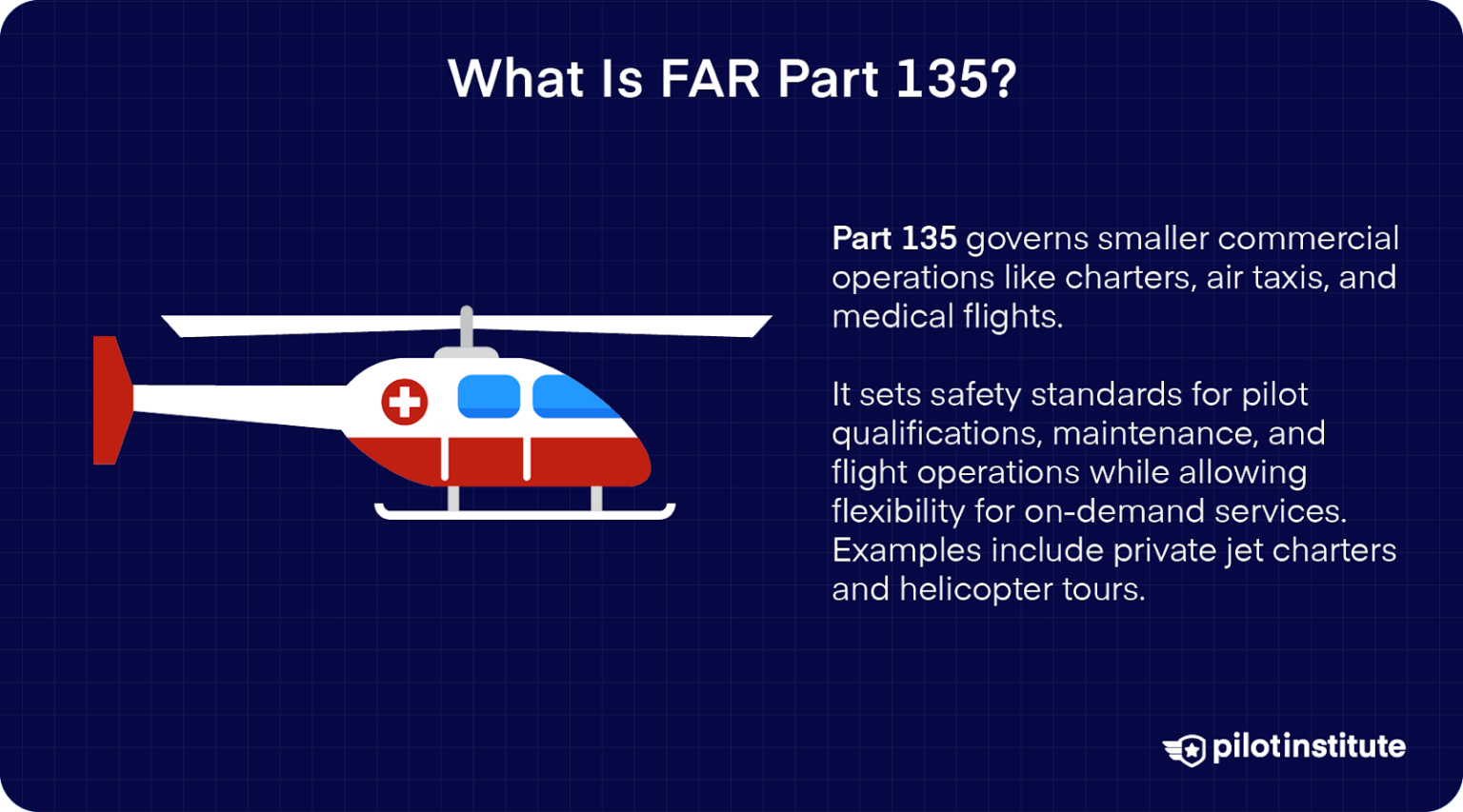Differences Between FAA Part 91, 121, and 135 in Aviation - Pilot Institute