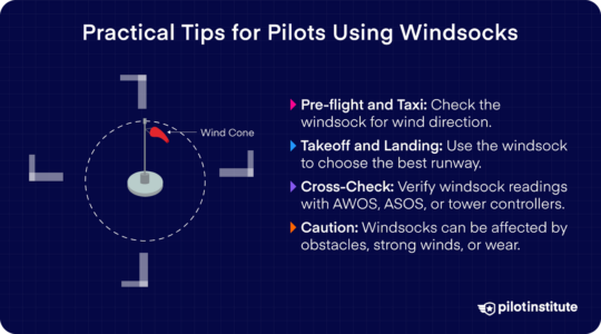 How to Read a Windsock - Pilot Institute