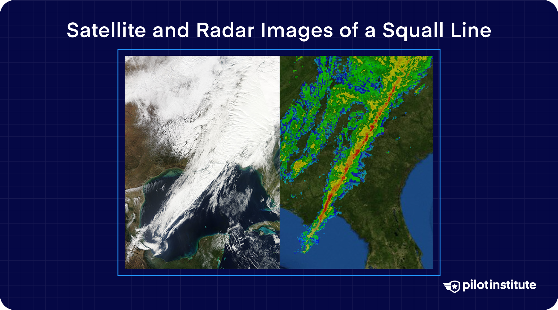 What Is a Squall Line? Pilot Weather Guide with Visuals - Pilot Institute