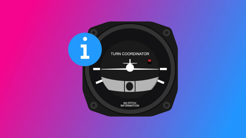 The Turn Coordinator Explained - Pilot Institute