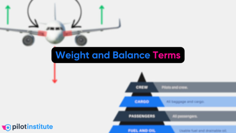 Airplane Weight & Balance Explained - Pilot Institute
