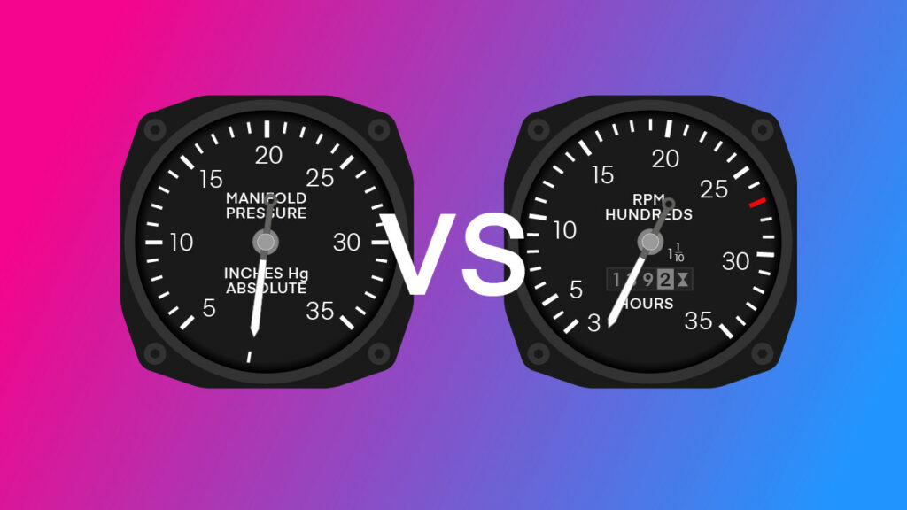 Manifold Pressure vs. RPM: What's the Difference? - Pilot Institute