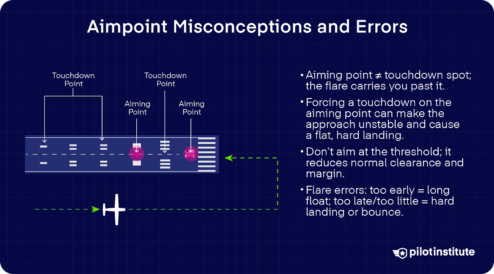 Aiming Point vs. Touchdown Point: What's the Difference? - Pilot Institute