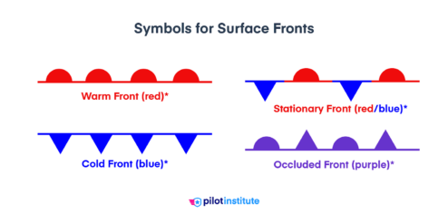 Surface Analysis Charts Explained - Pilot Institute