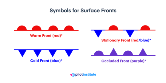 Surface Analysis Charts Explained - Pilot Institute
