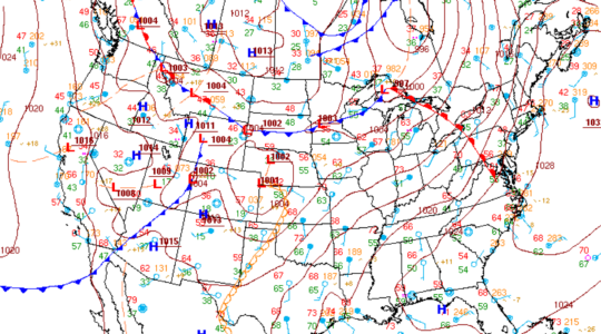 Surface Analysis Charts Explained - Pilot Institute