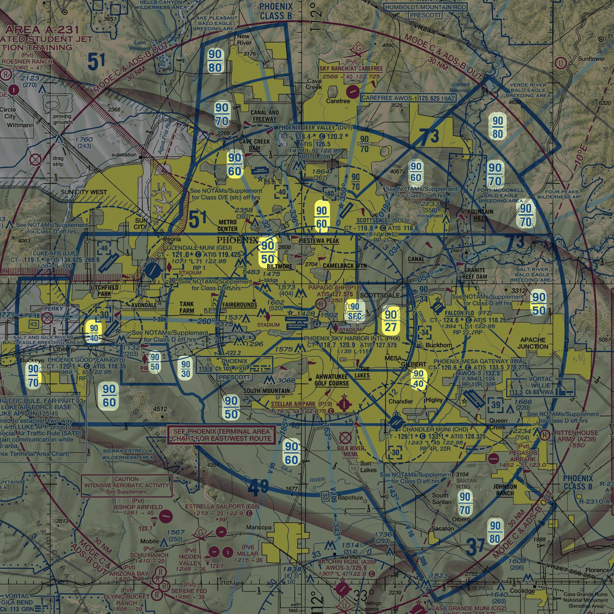 Airspace Classes Explained (Class A, B, C, D, E, G) - Pilot Institute