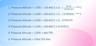 Pressure Altitude Explained (Formula and Examples) - Pilot Institute