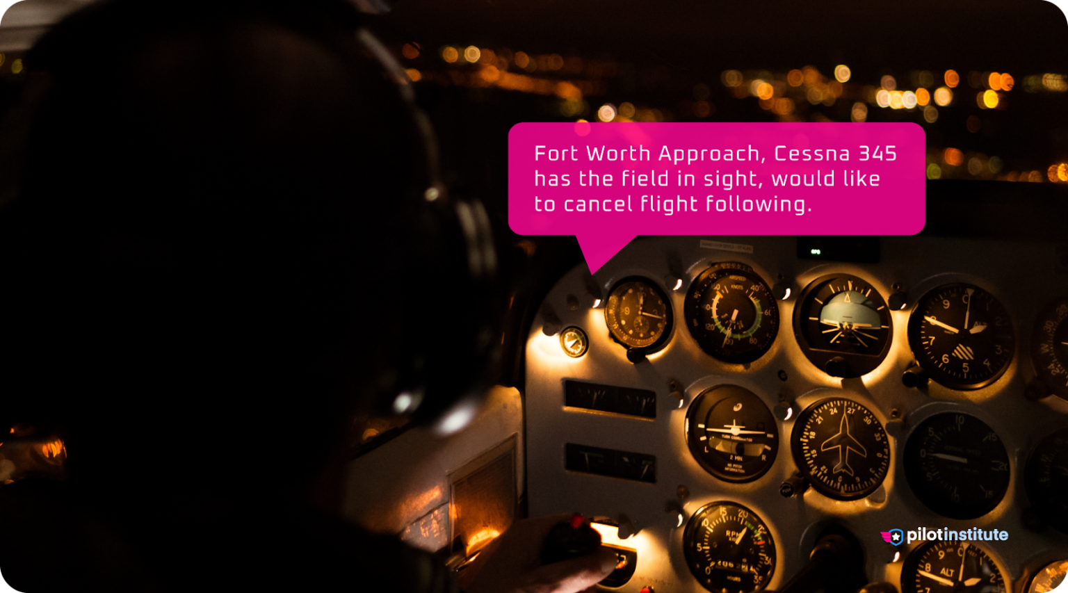 VFR Flight Following Explained - Pilot Institute