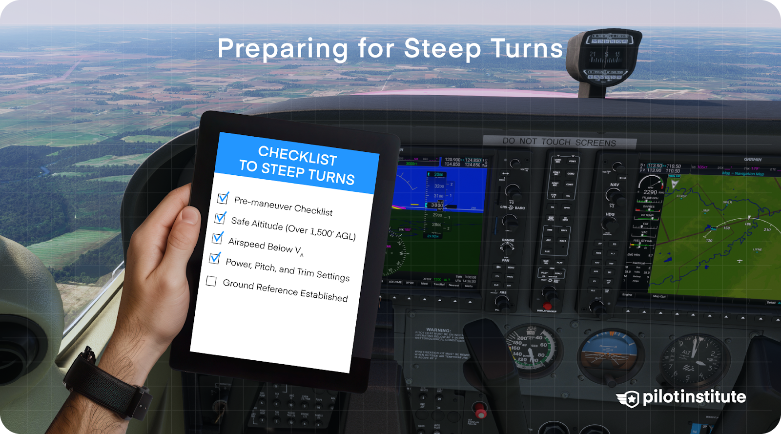How to Make Perfect Steep Turns (Step-By-Step) - Pilot Institute