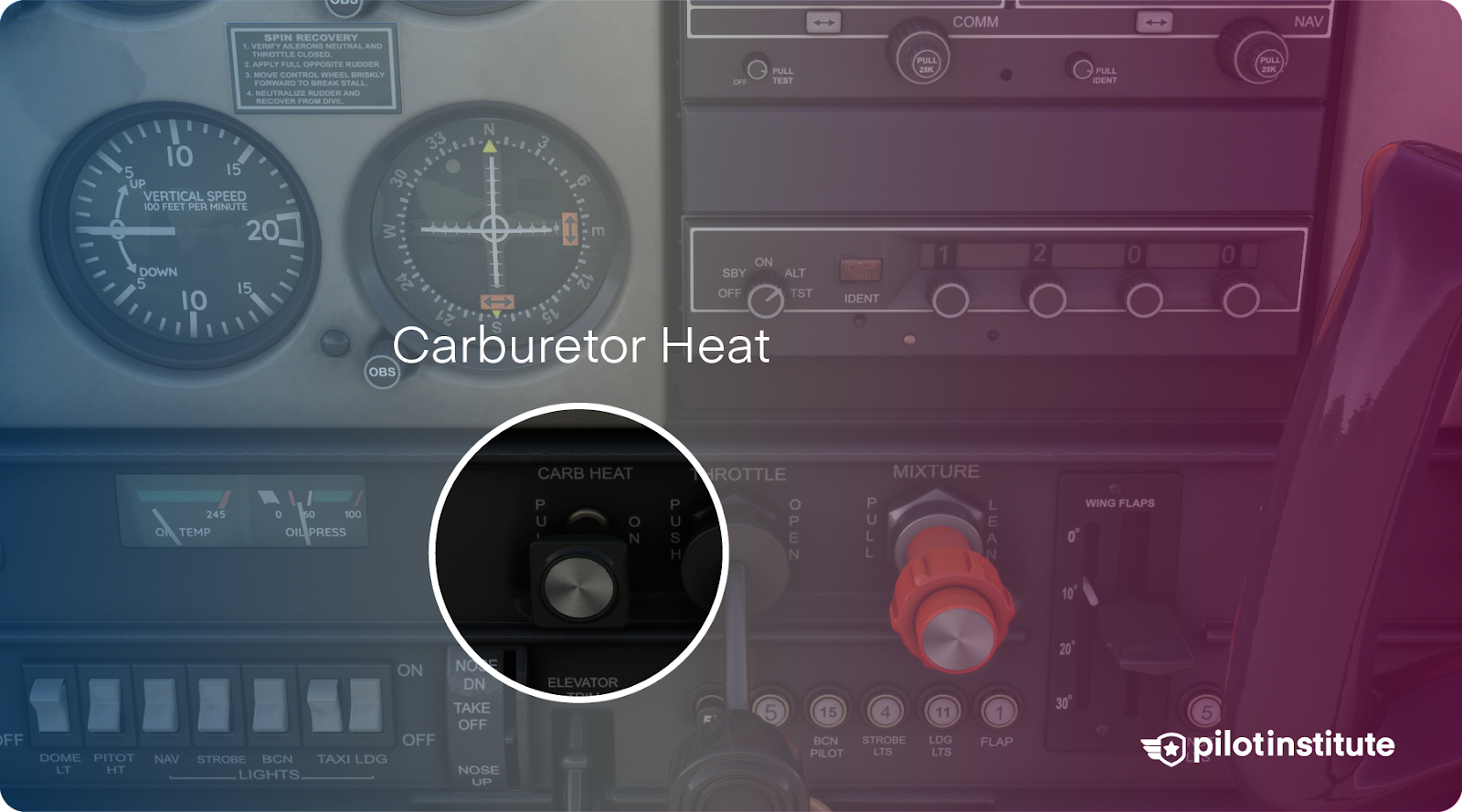Carburetor Icing (Causes, Symptoms, and Prevention) - Pilot Institute