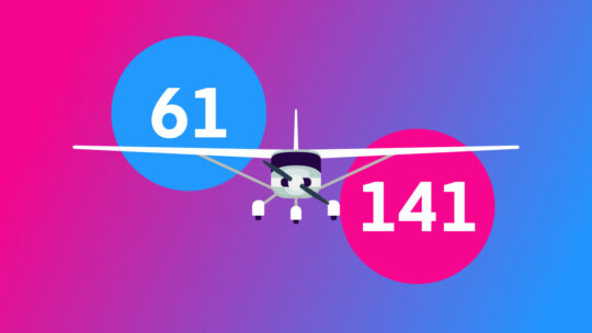 Part 61 vs Part 141: What’s the Difference? - Pilot Institute