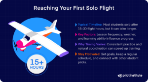 Your First Solo Flight Made Simple and Stress-Free - Pilot Institute