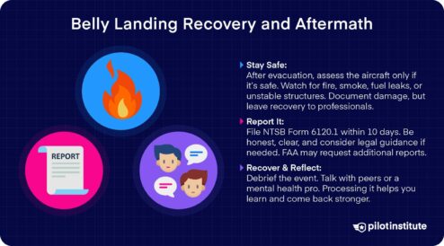 What Is a Belly Landing? Causes, Risks, and Recovery - Pilot Institute