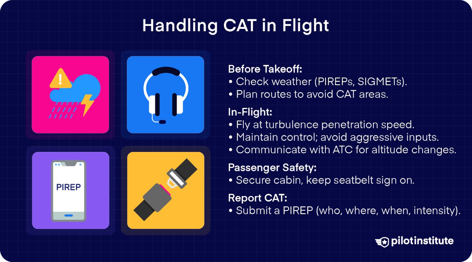 Clear Air Turbulence: How It Happens and How to Handle It - Pilot Institute
