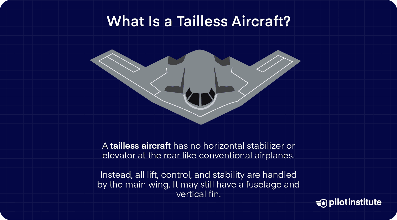 Tailless Aircraft: How Airplanes Fly Without a Tail - Pilot Institute