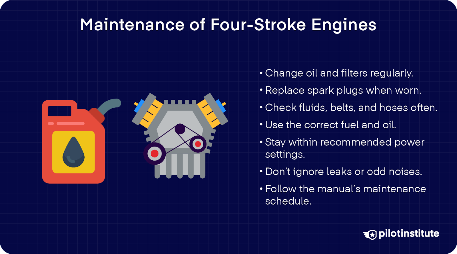 Four-Stroke Engines: Everything You Need to Know - Pilot Institute