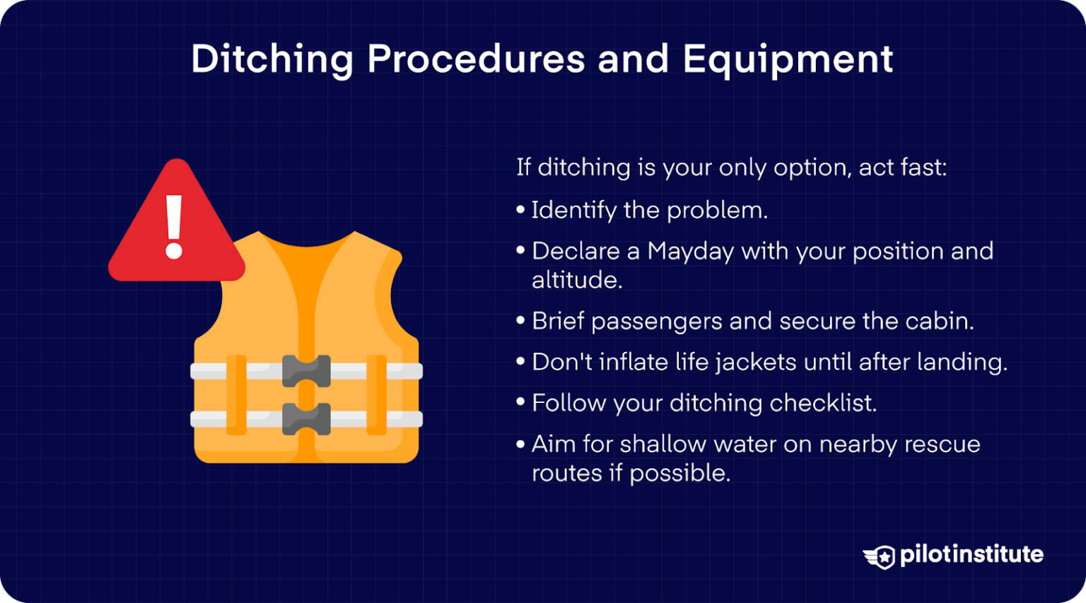 Ditching vs. Water Landing: What’s the Difference? - Pilot Institute
