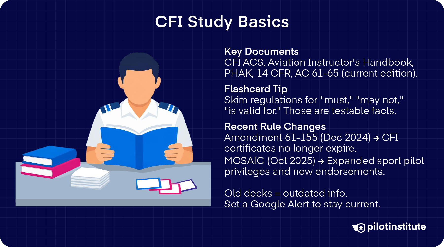 How To Make CFI Flashcards That Actually Work - Pilot Institute
